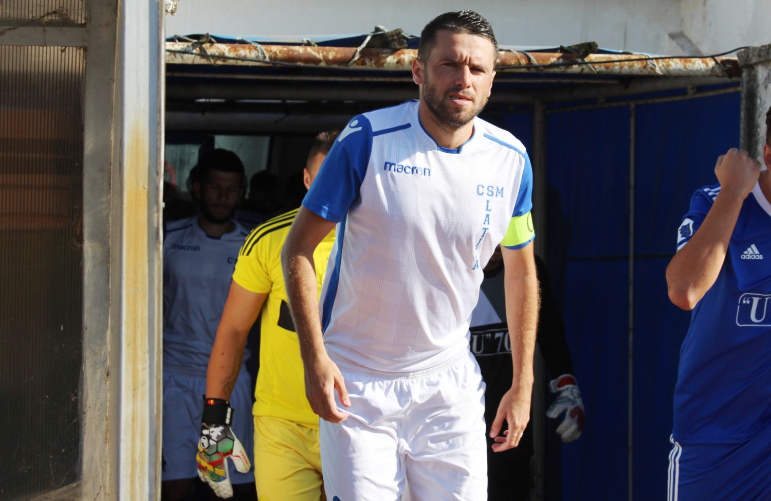 Gabriel Precup, căpitanul echipei CSM Slatina. „Mi-aş dori să furnizăm ...