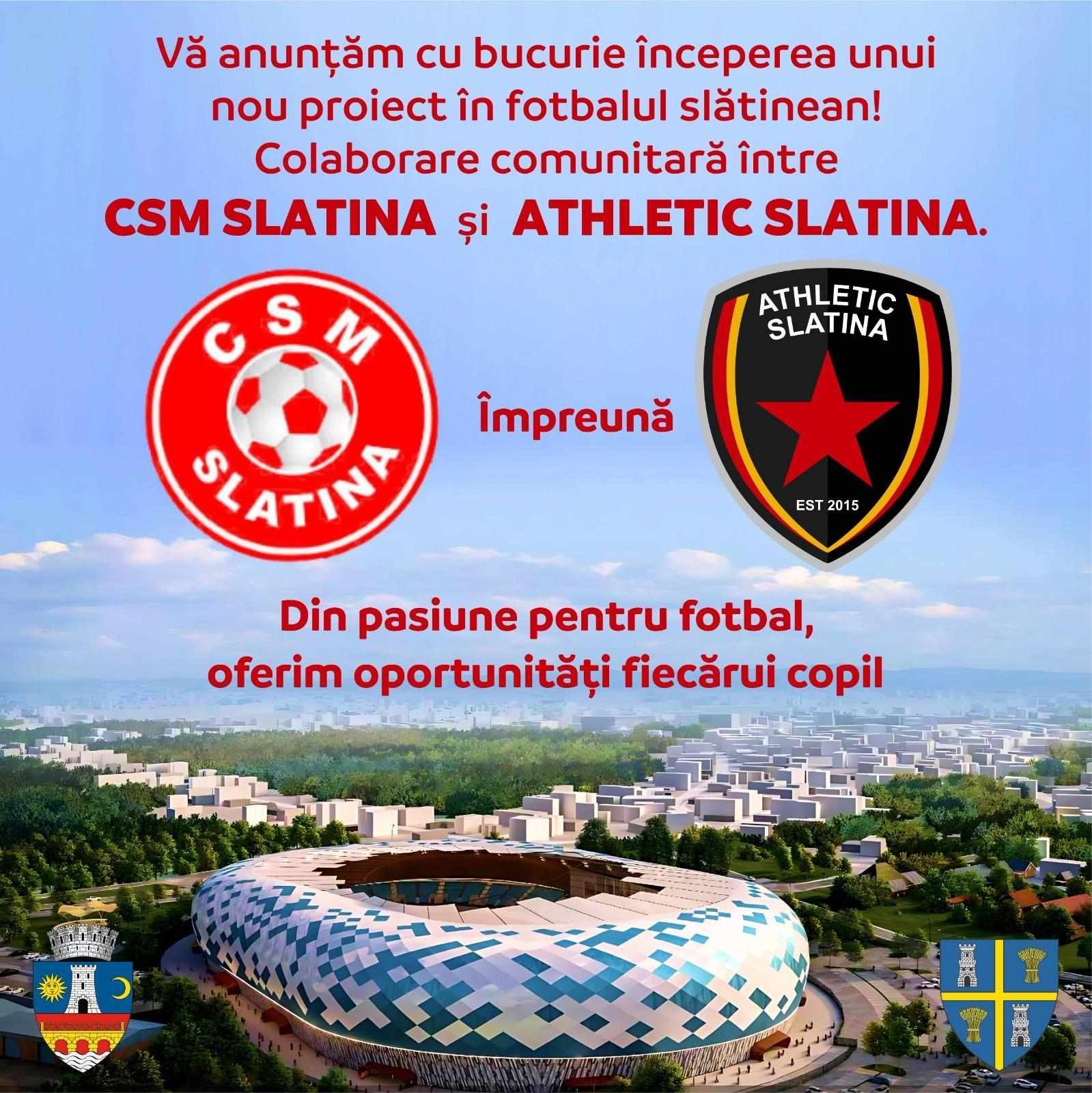 CSM Slatina şi Athletic Slatina, parteneriat pentru dezvoltarea ...
