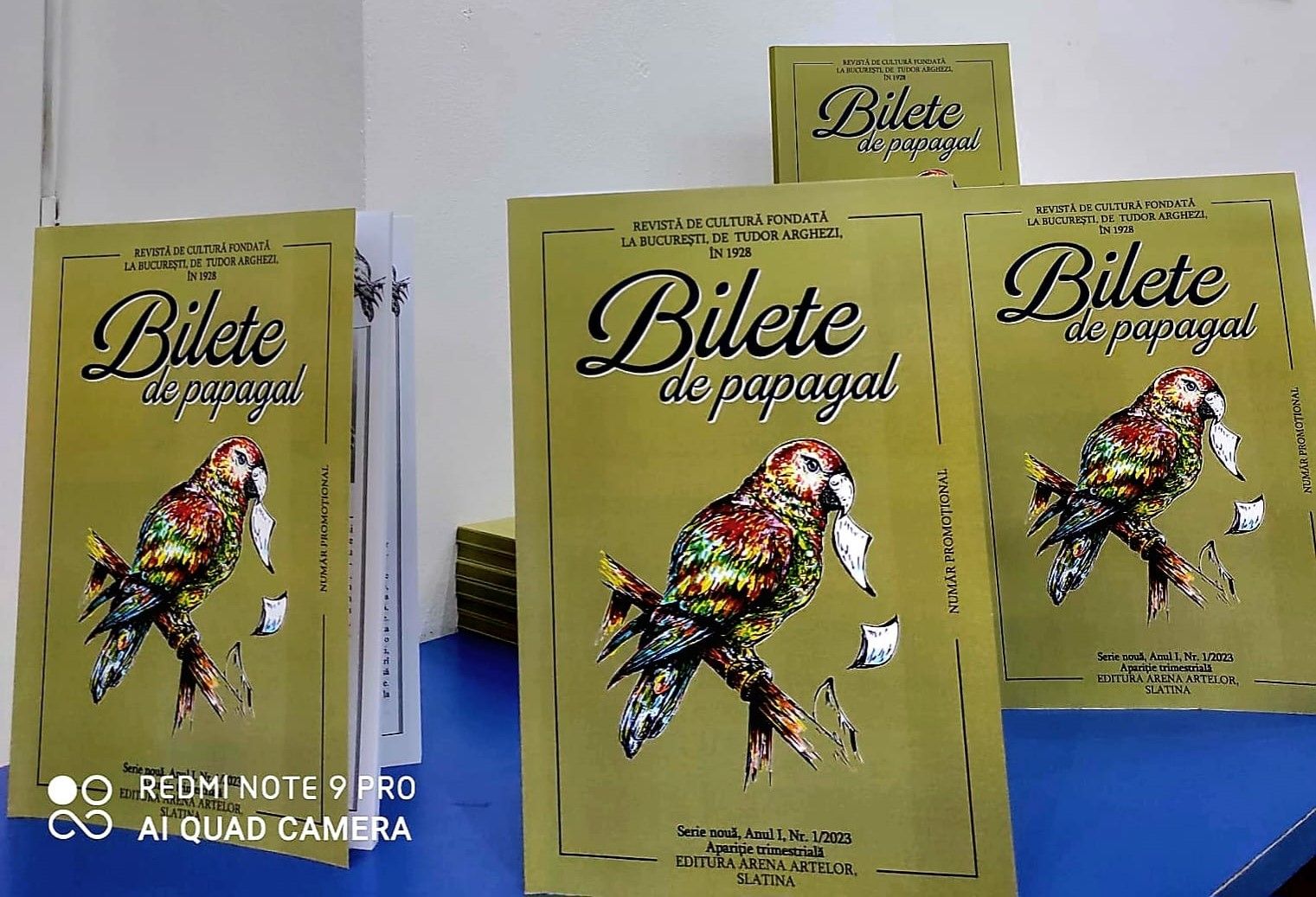 Revista „Bilete de papagal” a lui Tudor Arghezi, în serie nouă, lansată ...